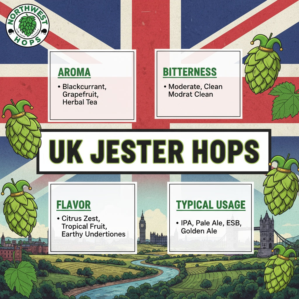 2025 UK Jester Hops – Tropical Fruit, Grapefruit & Blackcurrant Aroma ...