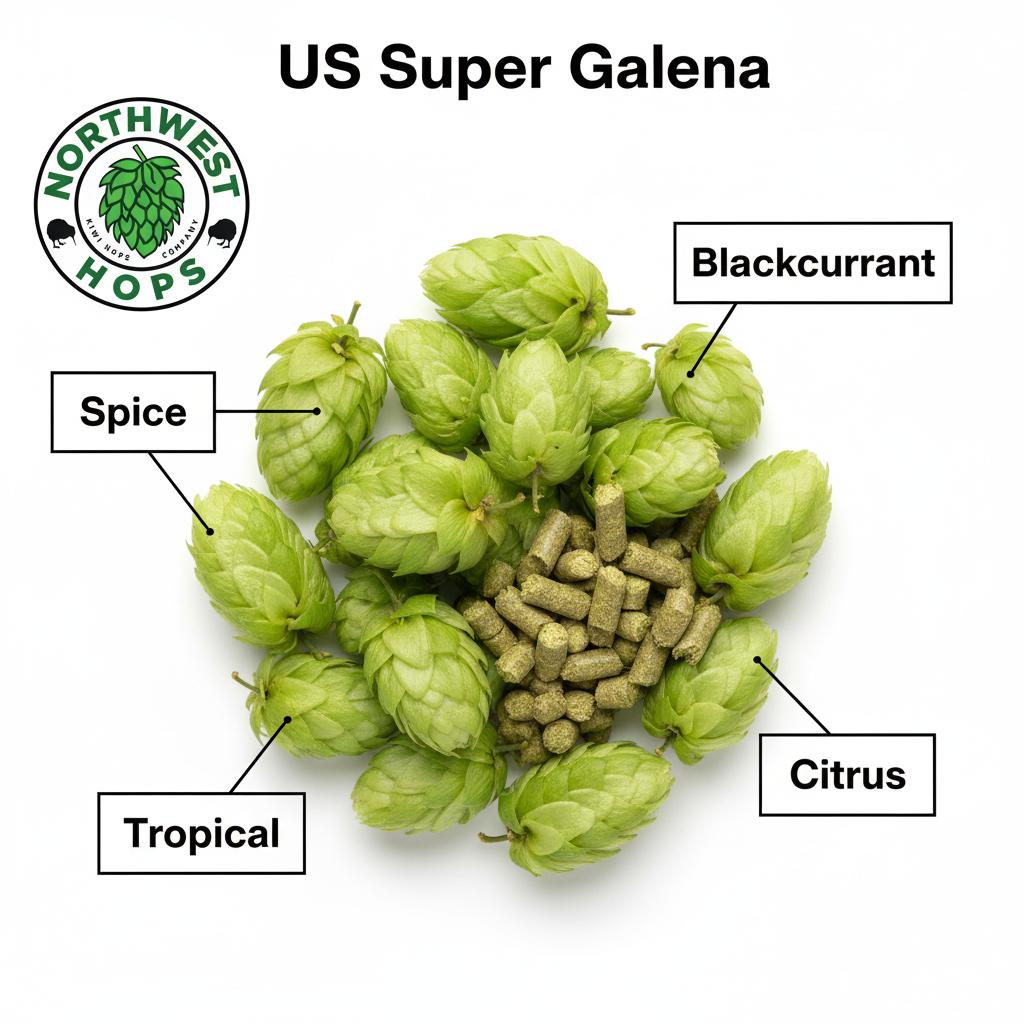 2024 US Super Galena Hops – Clean Bittering & Blackcurrant Aroma ...